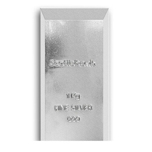 SCOTIABANK 1 KG SILVER BAR - Al Madina Jewellers